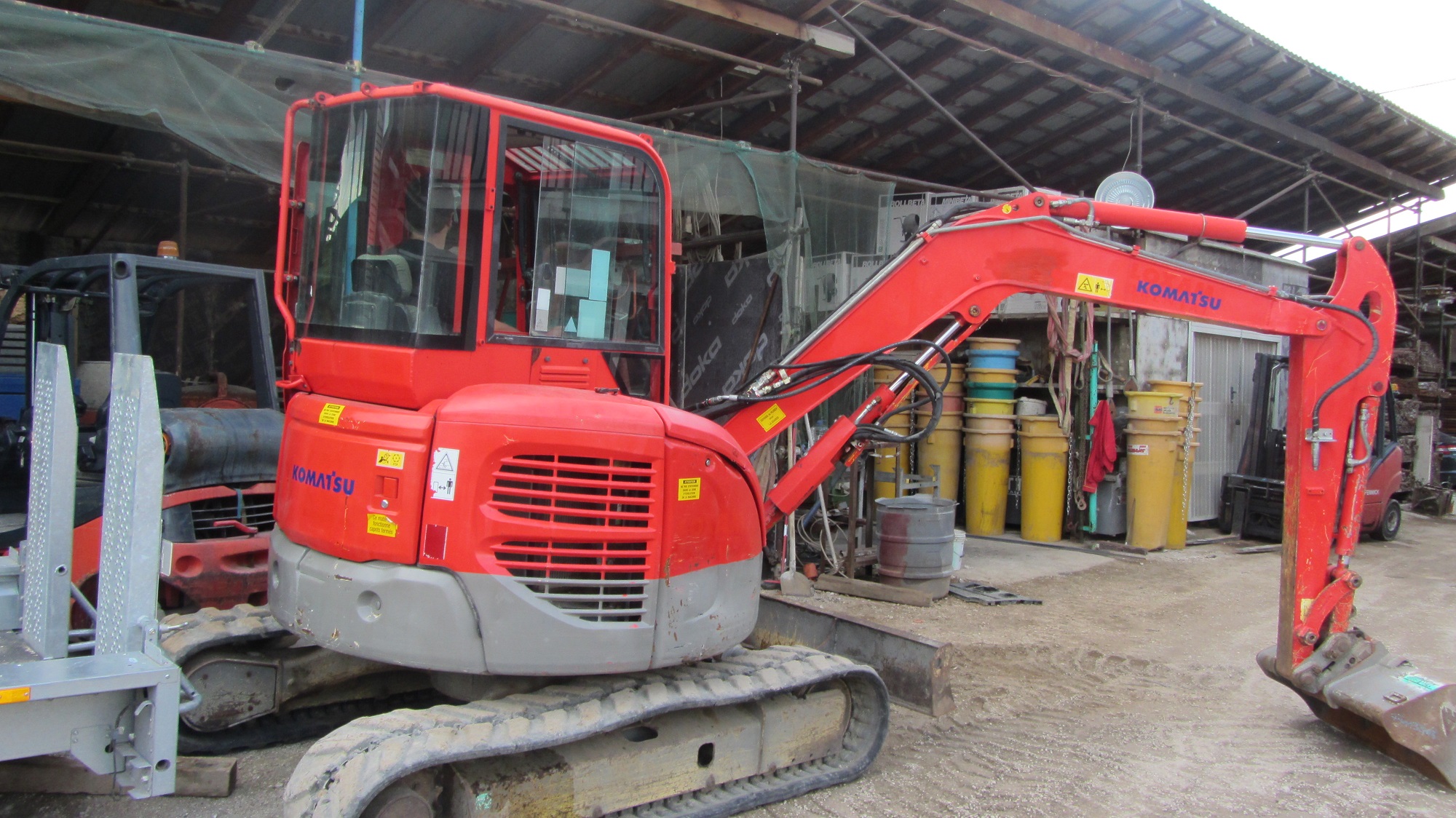 Komatsu PC50-MR2 – Euro-Rent d.o.o. Sarajevo